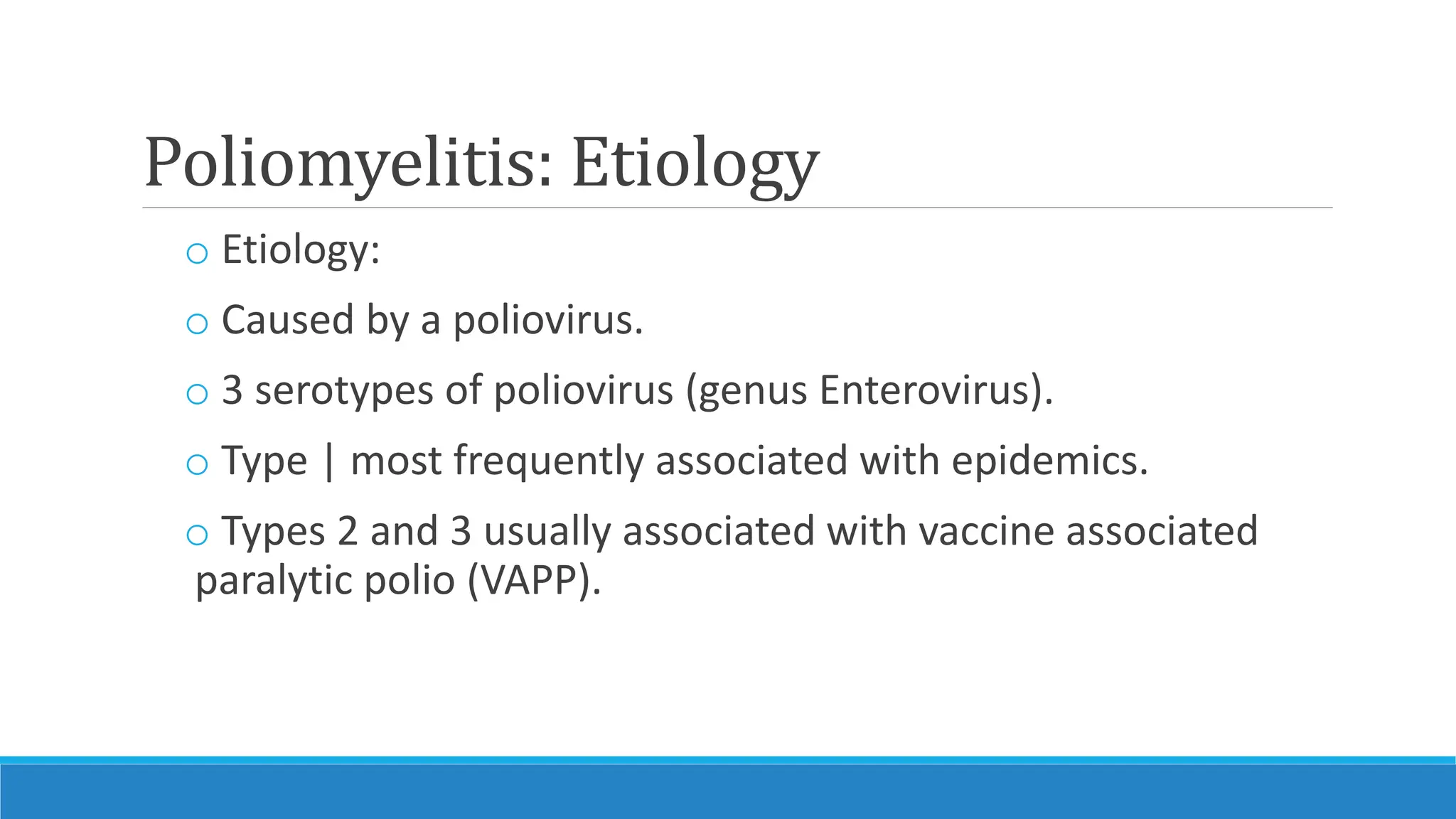 Acute Flaccid Paralysis Polio (Poliomyelitis).pptx | Physical Therapy ...