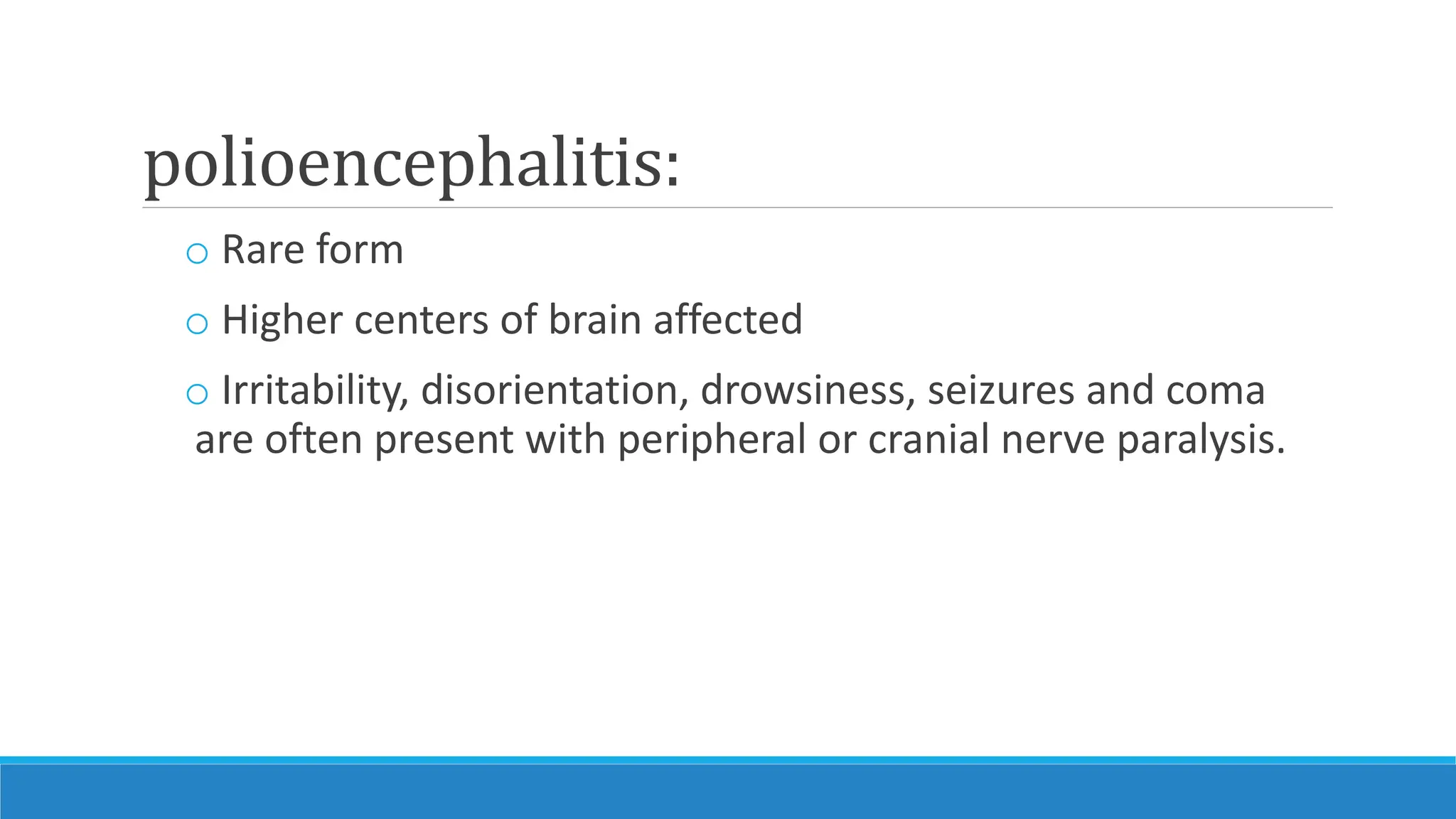 Acute Flaccid Paralysis Polio (Poliomyelitis).pptx | Physical Therapy ...
