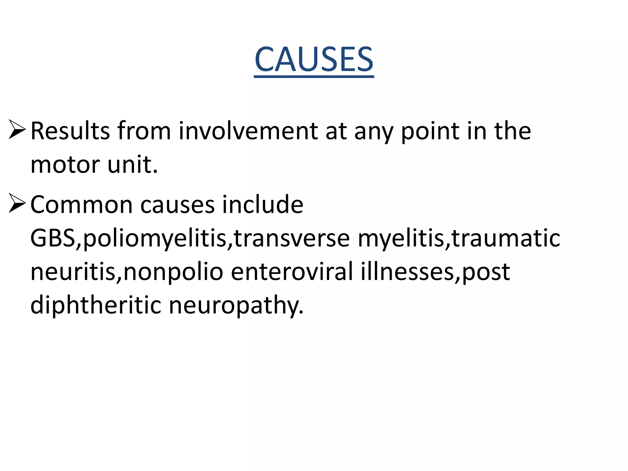 acute flaccid paralysis and surveillance | PPTX