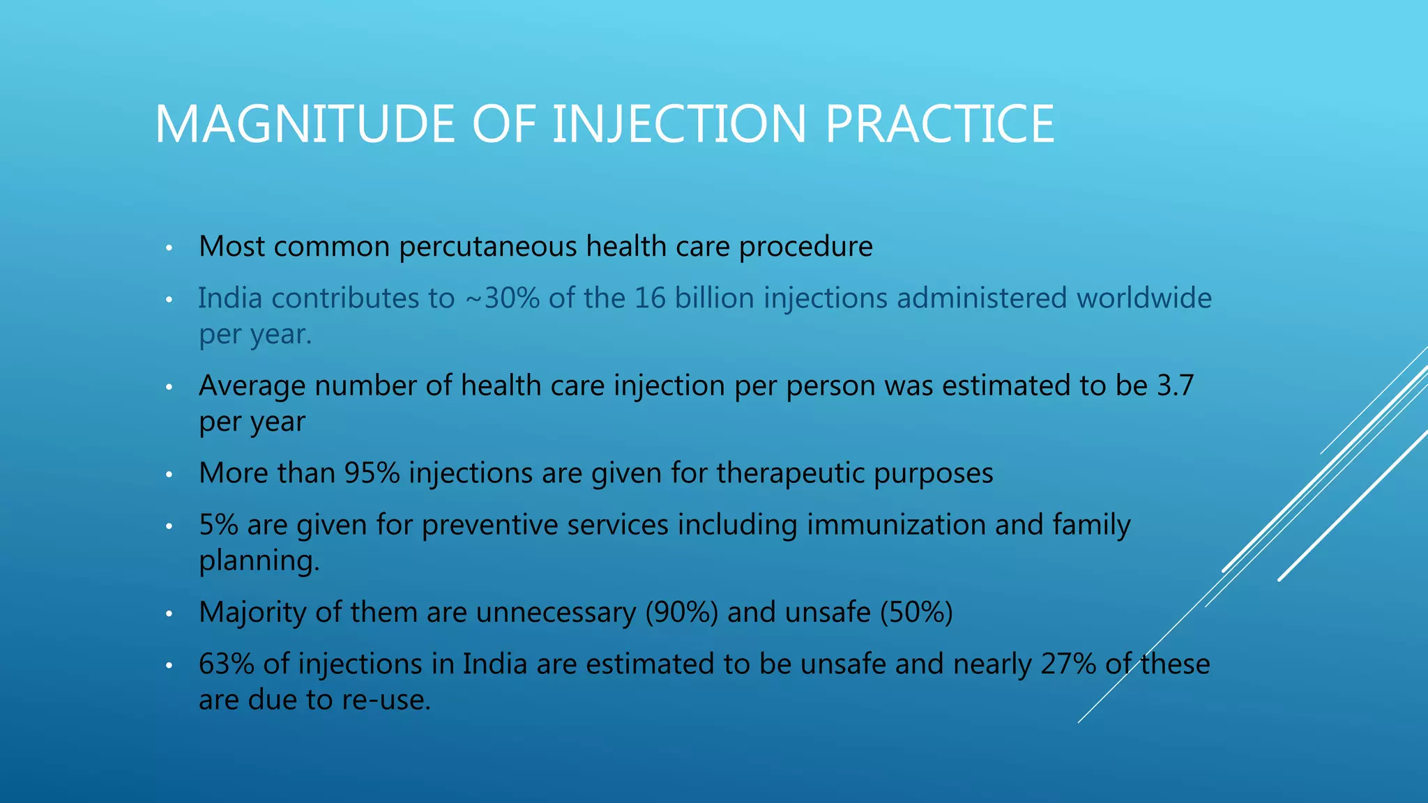 Safe Injection Practice | PPTX