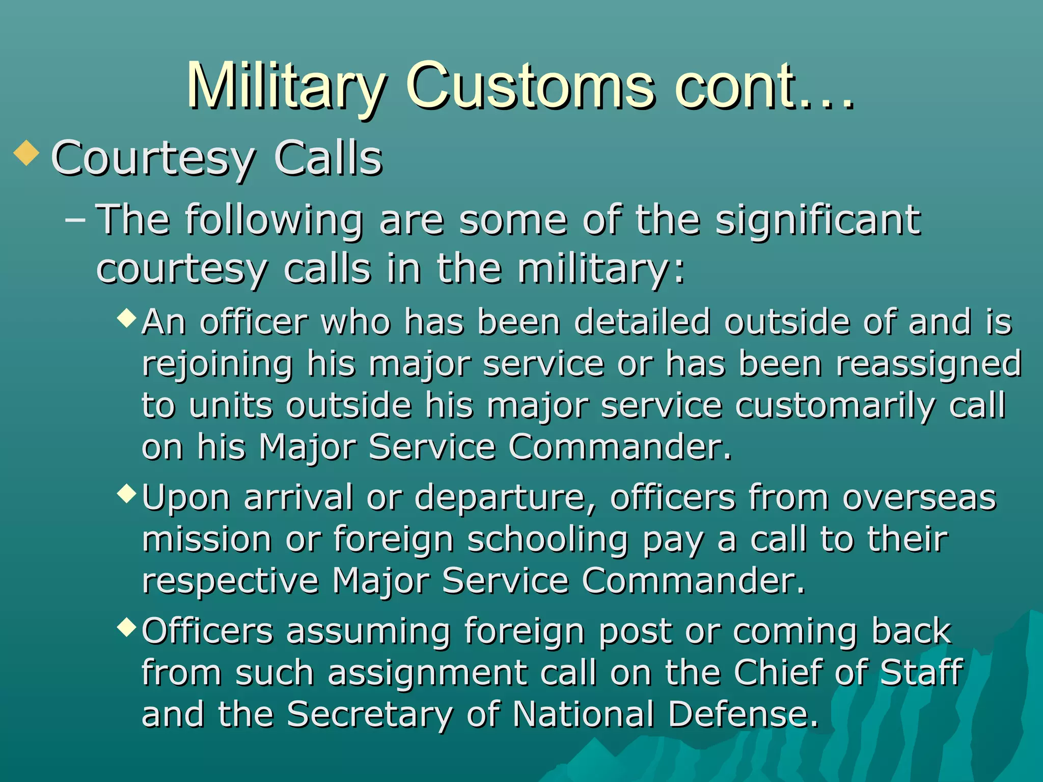 Afp customs and traditions | PPT