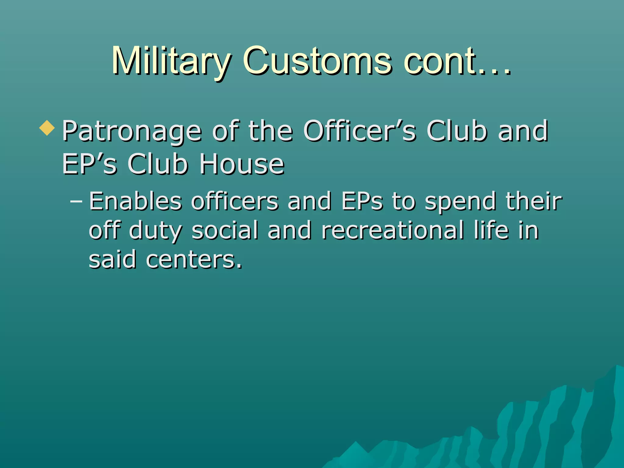 Afp customs and traditions | PPT