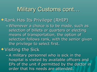 Afp customs and traditions | PPT