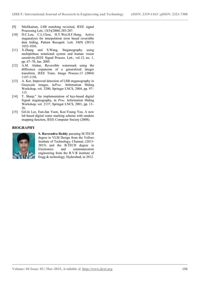 A Fpga Implementation Of Data Hiding Using Lsb Matching Method Pdf