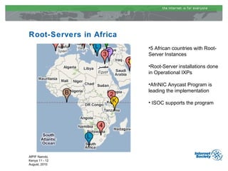 African Internet Exchange Points | PPT