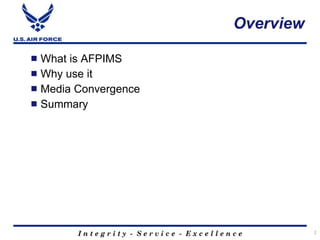 AFPIMS final | PPT