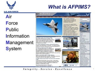 AFPIMS final | PPT