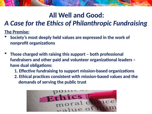 AFP Lunch Keeping Ethics At The Heart of Fundraising Doing What's Right ...