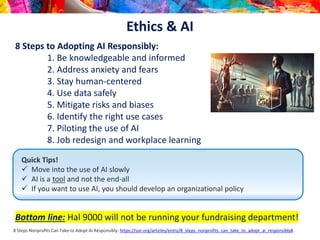 AFP Lunch N Learn - Keeping Ethics At The Heart of Fundraising: Doing ...