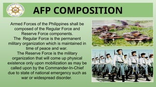 AFP ORGANIZATION CHART AND CHAIN OF COMMAND IN MILITARY.pptx