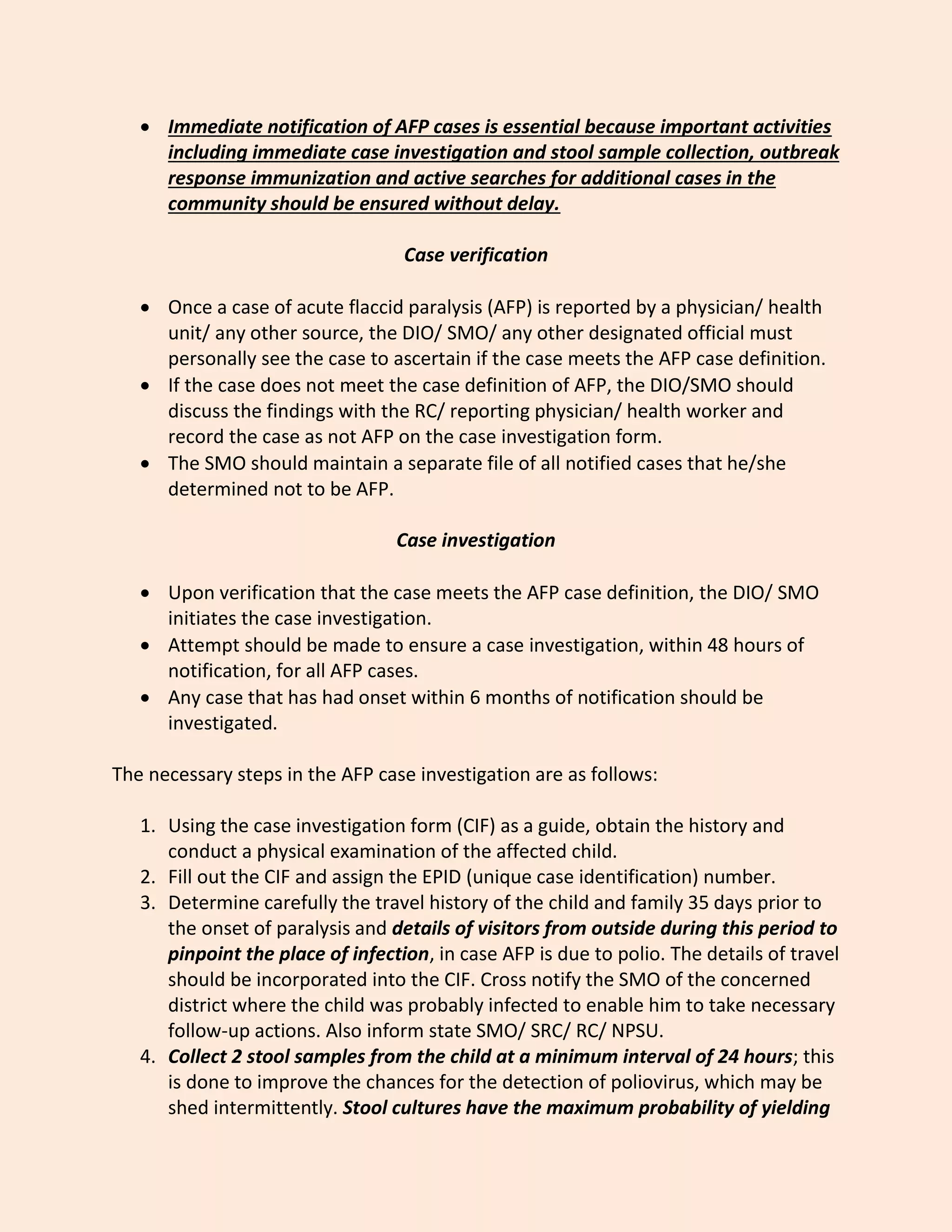 AFP Surveillance (For Undergraduates) | PDF