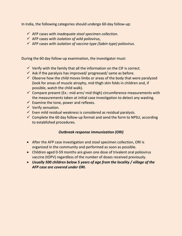 AFP Surveillance (For Undergraduates) | PDF