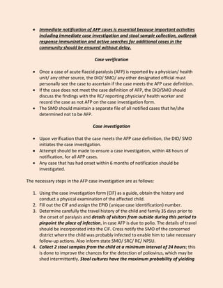 AFP Surveillance (For Undergraduates) | PDF