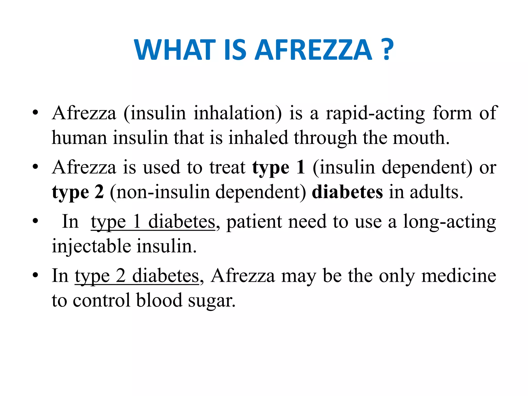 Newly Approved Insulin Inhalers | PPTX