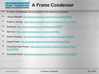 A frame condenser a real champ! | PDF