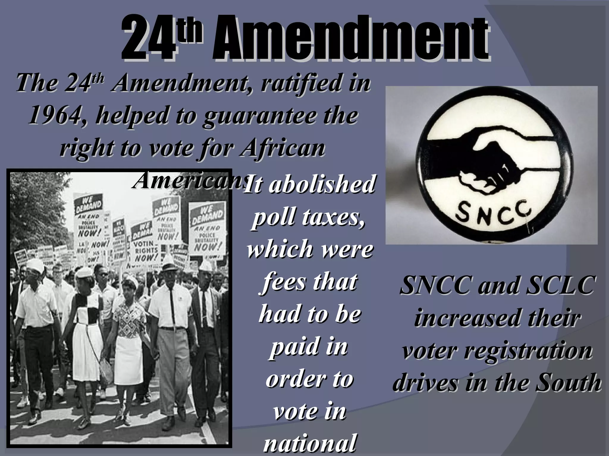 African American Civil Rights Movement | PPT