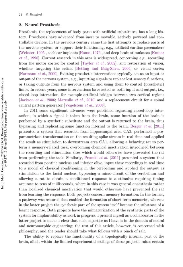 A framework for approaches to transfer of mind substrate | PDF