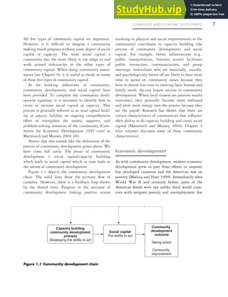 A Framework For Community And Economic Development | PDF