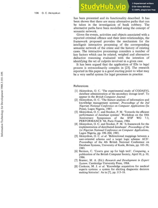 A framework for computer aided investigation of crime in developing ...