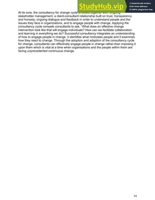 A Framework For Consulting | PDF