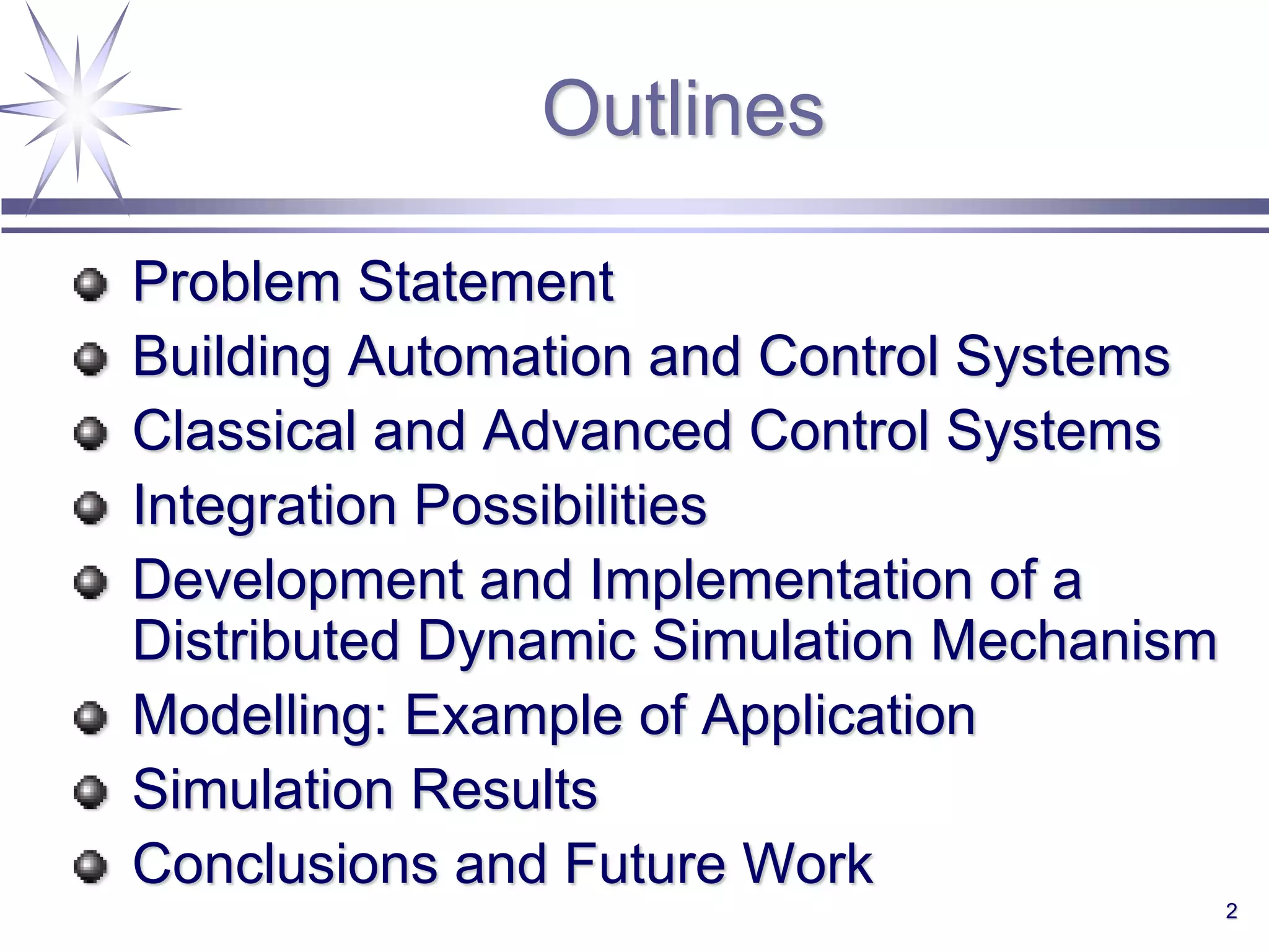 A Framework For Distributed Control And Building Performance Simulation