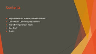 A framework for early identification of aircraft design | PPT