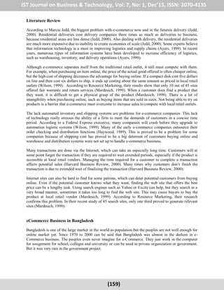 A framework for e commerce marketing in bangladesh | PDF