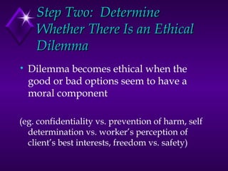 A framework for ethical decision making | PPT