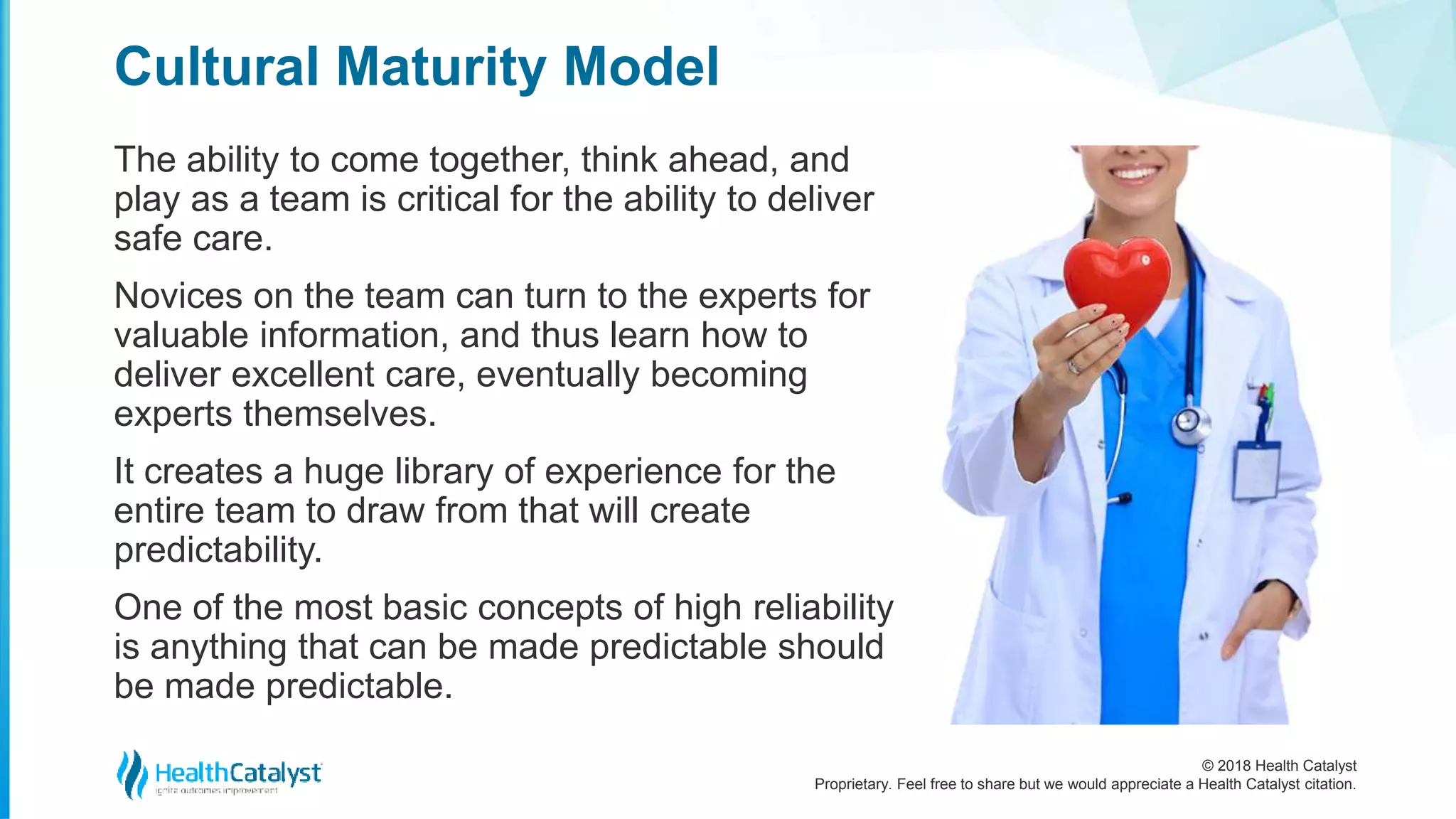 A Framework for High-Reliability Organizations in Healthcare | PPTX