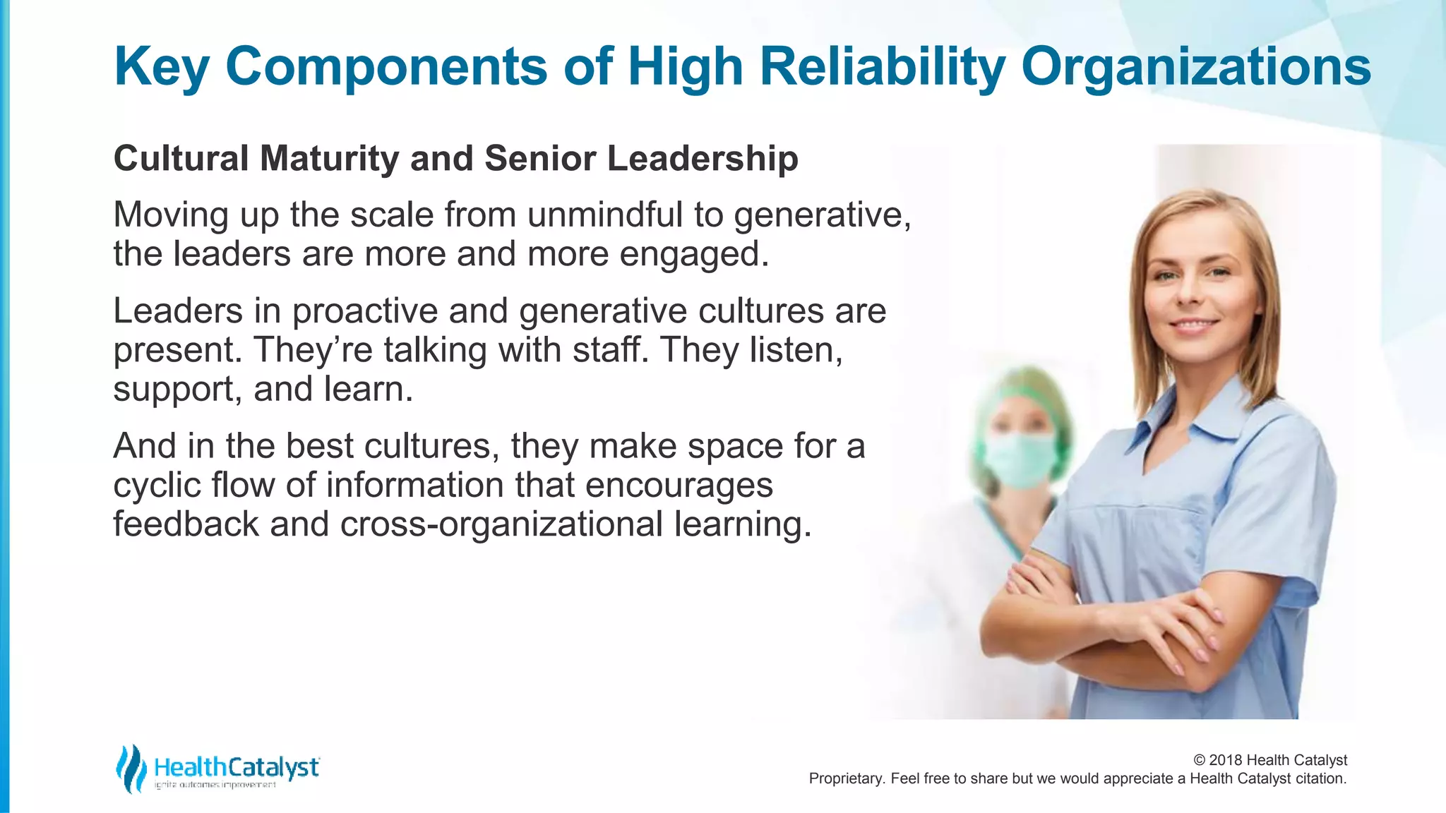 A Framework for High-Reliability Organizations in Healthcare | PPTX