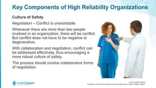 A Framework for High-Reliability Organizations in Healthcare | PPTX