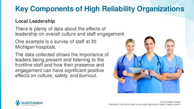 A Framework for High-Reliability Organizations in Healthcare