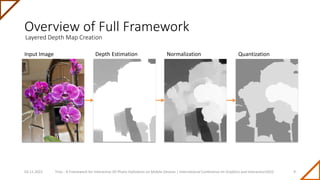 A Framework for Interactive 3D Photo Stylization Techniques on Mobile Devices | PPT