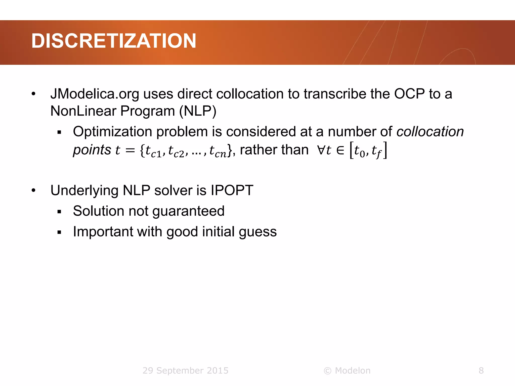 A Framework For Nonlinear Model Predictive Control Pptx Programming