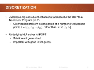 A framework for nonlinear model predictive control | PPTX