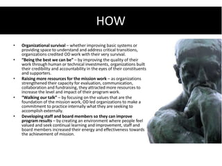 A framework for organizational development | PDF