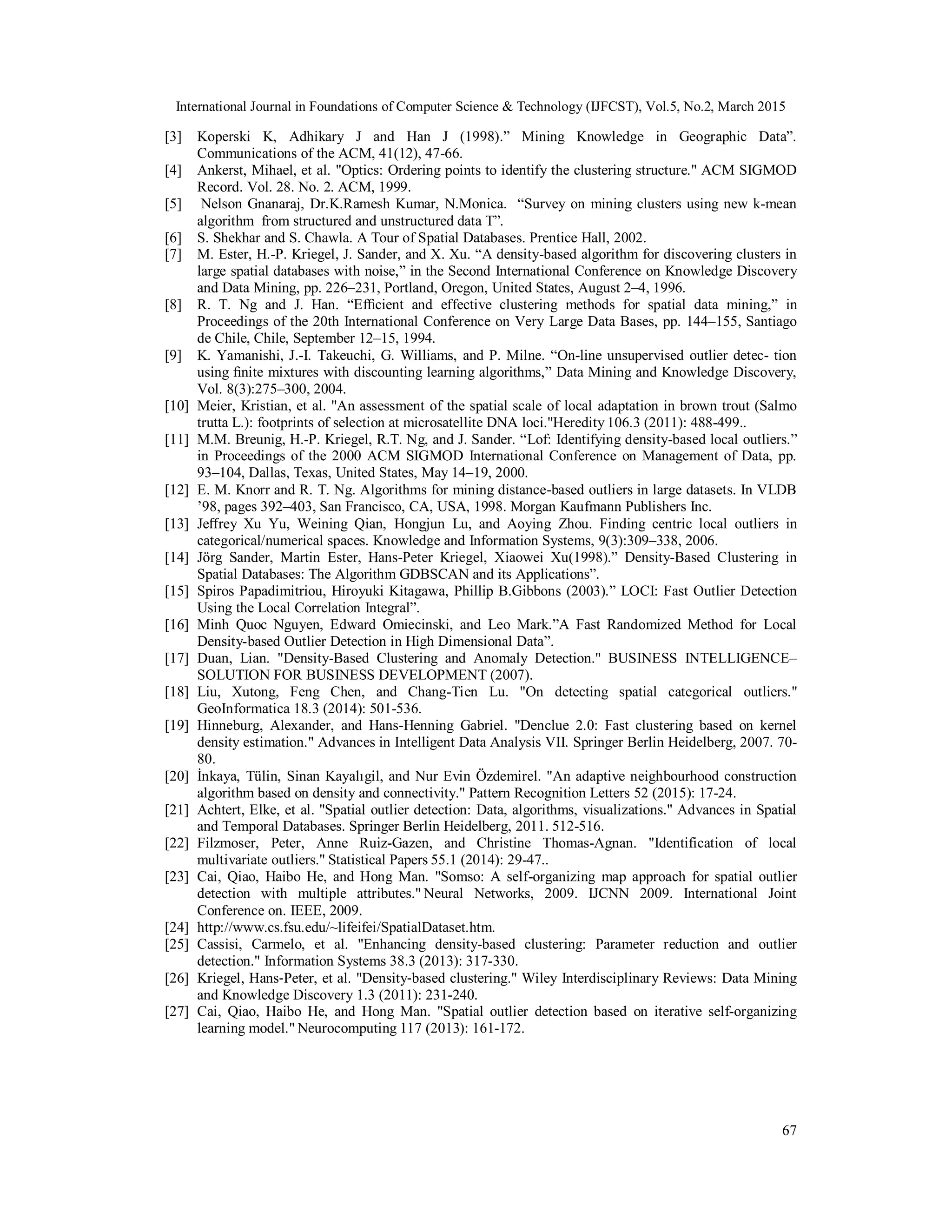 A Framework For Outlier Detection In Pdf