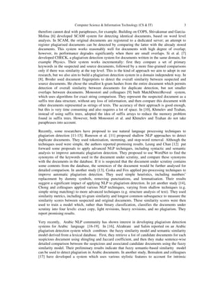 A framework for plagiarism | PDF