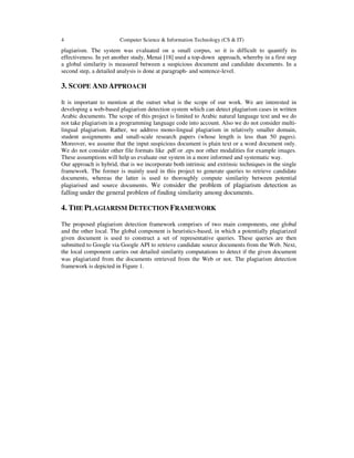 A framework for plagiarism | PDF