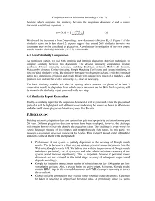 A framework for plagiarism | PDF