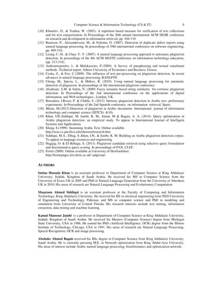 A framework for plagiarism | PDF