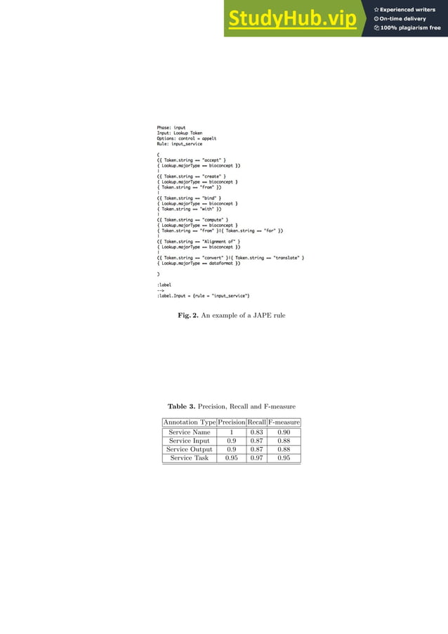 A Framework For Resource Annotation And Classification In Bioinformatics | PDF