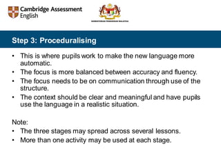 A framework for teaching grammar y6 | PDF