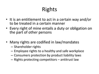 A framework for understanding corporate social responsibility 1 | PPTX