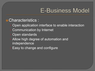 A framework to build e business model | PPTX