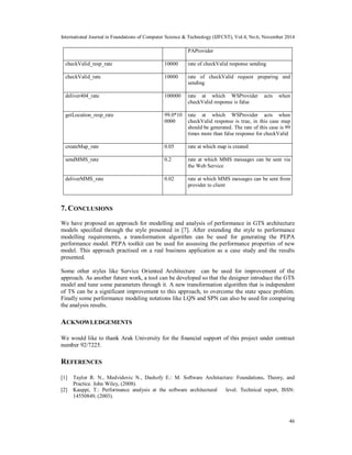 A framework to performance analysis of software architectural styles | PDF