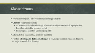 A francia klasszicizmus | PPTX