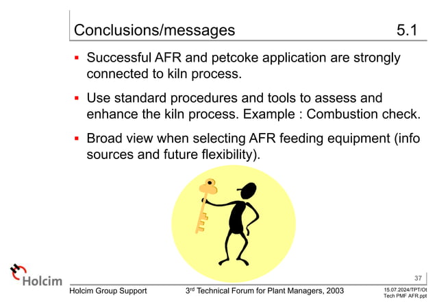 AFR and Petcoke - Preparation and Utilization.ppt | Chemistry | Science