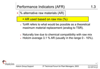 AFR and Petcoke - Preparation and Utilization.ppt