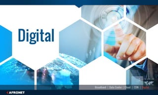 Afranet at a glance 2016 | PPTX